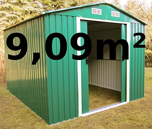 Wie baut man ein Metallgerätehaus auf?